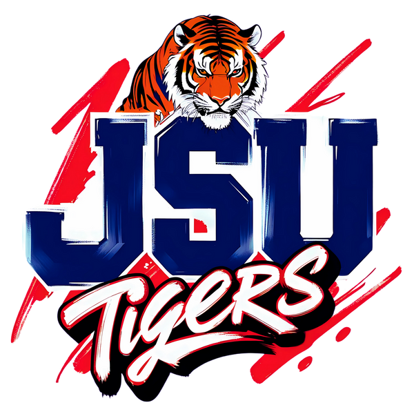 JSU Tigers Logo Clipart – High-Resolution Tiger Mascot PNG for DIY Cra ...