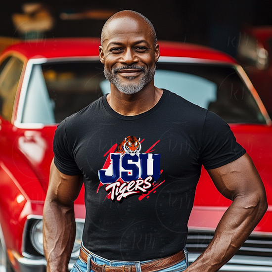 JSU Tigers Logo Clipart – High-Resolution Tiger Mascot PNG for DIY Cra ...